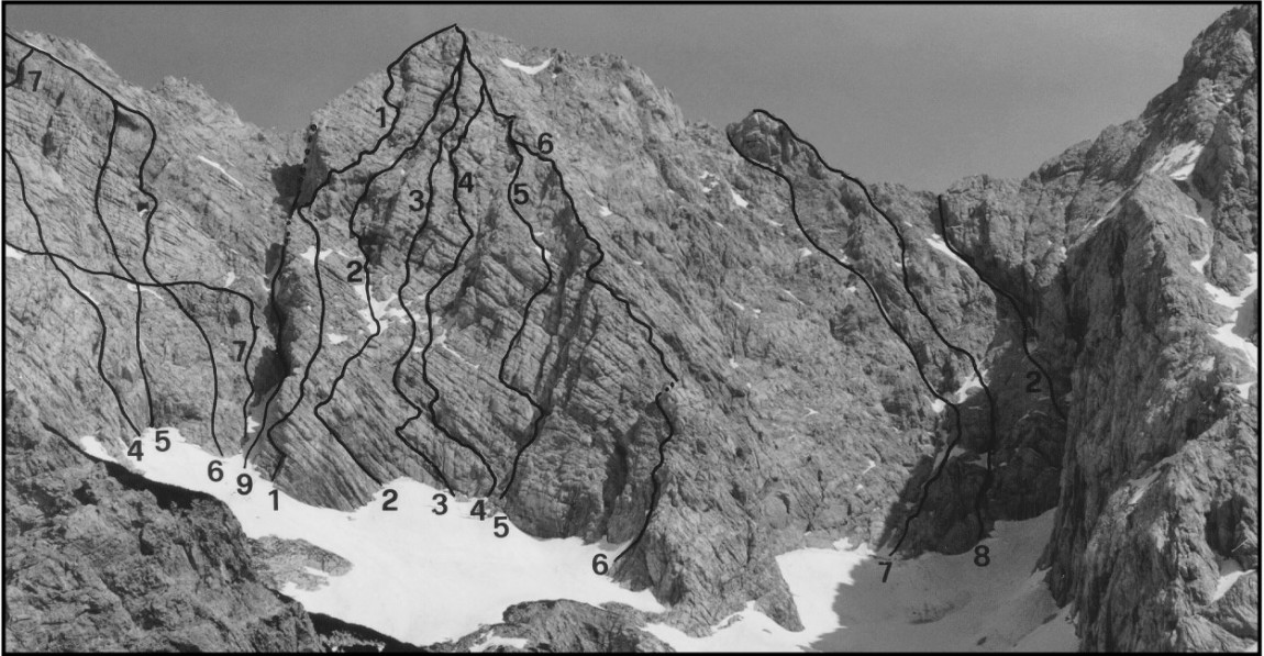 Smer ob zajedi | Slovenske stene